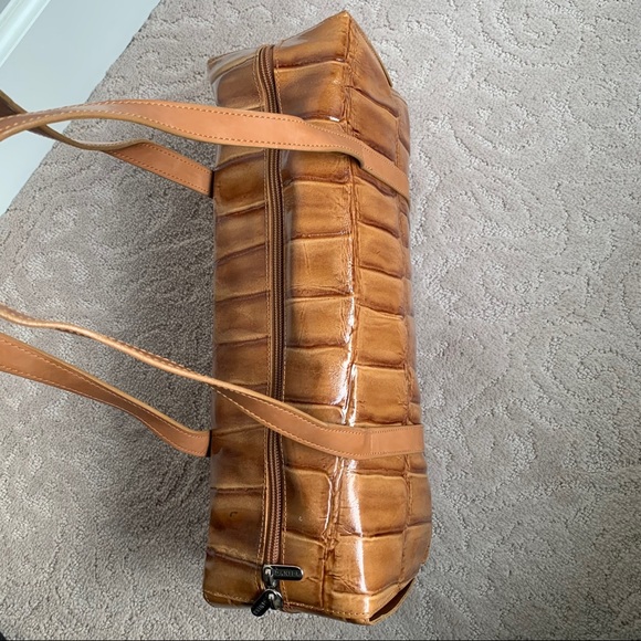 Bags | Danier Brown Leather Purse Made In Italy | Poshmark